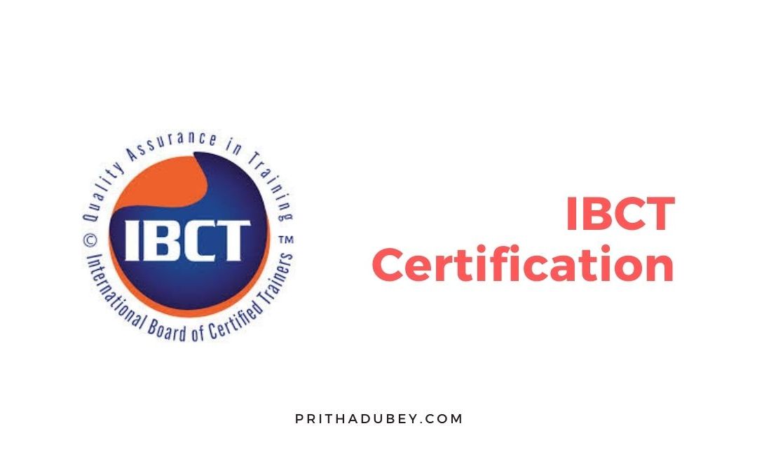 Are you Ready for your IBCT Certification? - The Success Vitamin ...